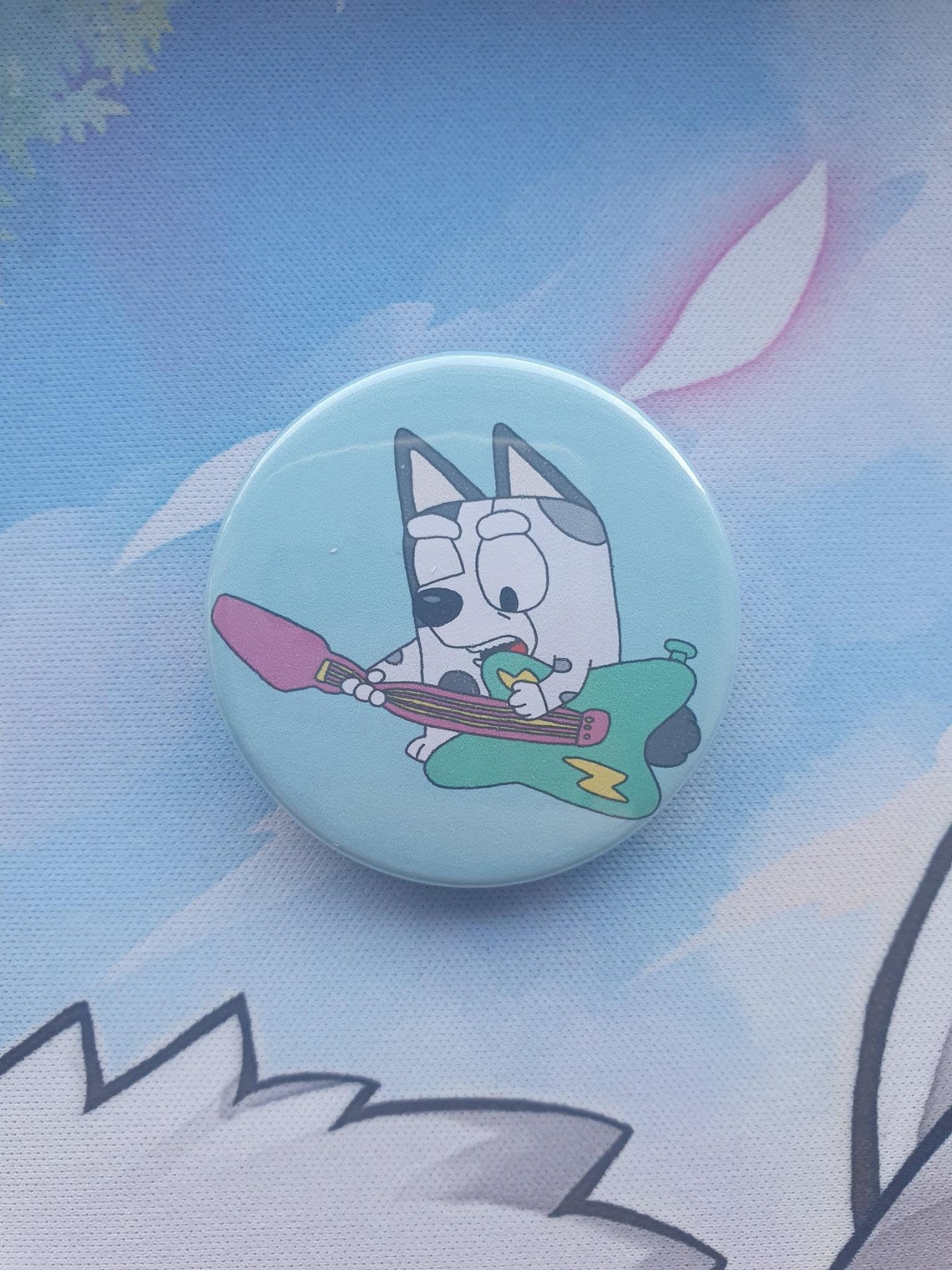 More Bluey Buttons Goes Out. - Etsy