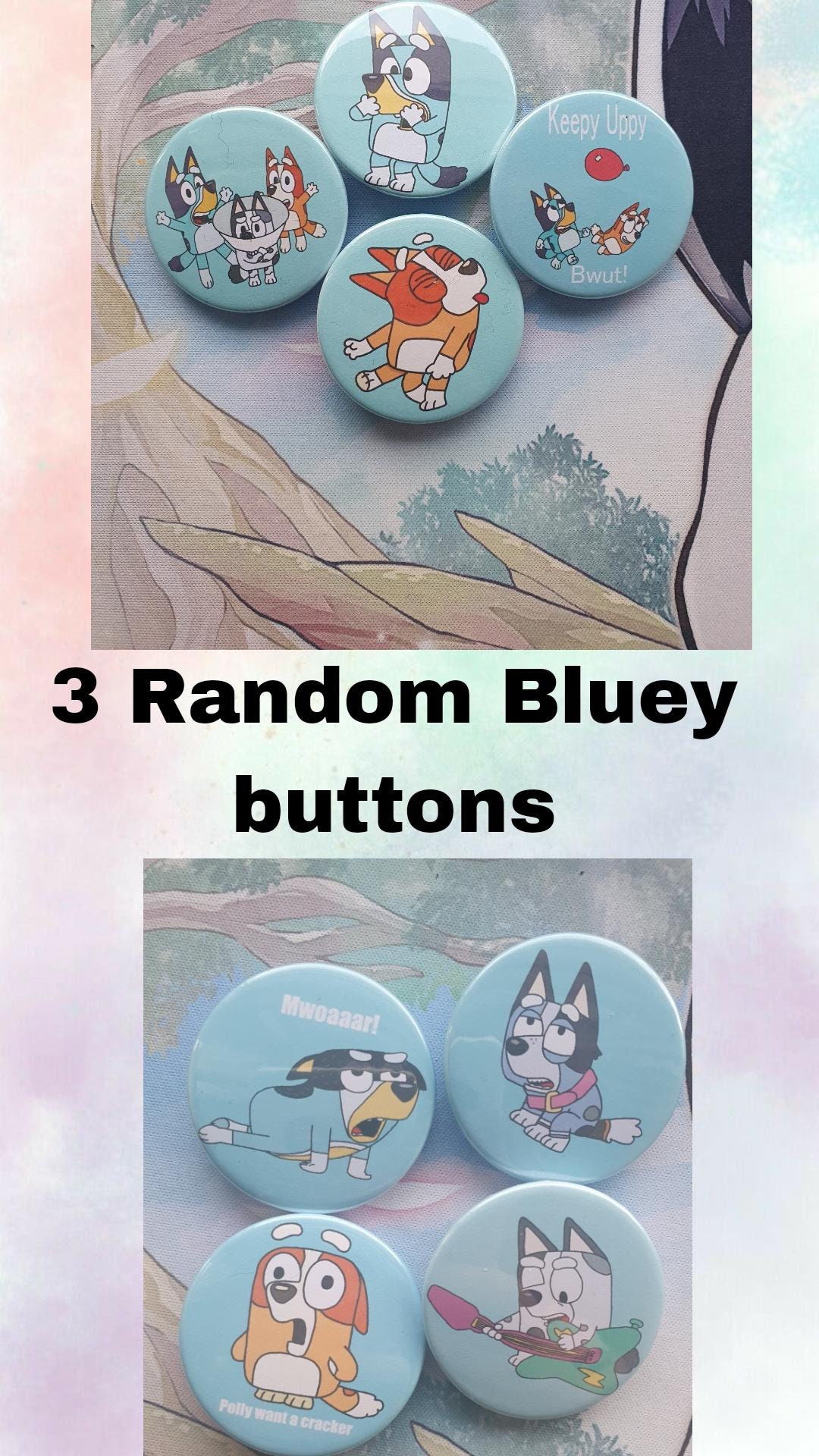 Bluey Surprise Tas Gaat Er Uit - Etsy