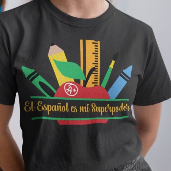 Camisetas Profesora De Español Etsy Singapore