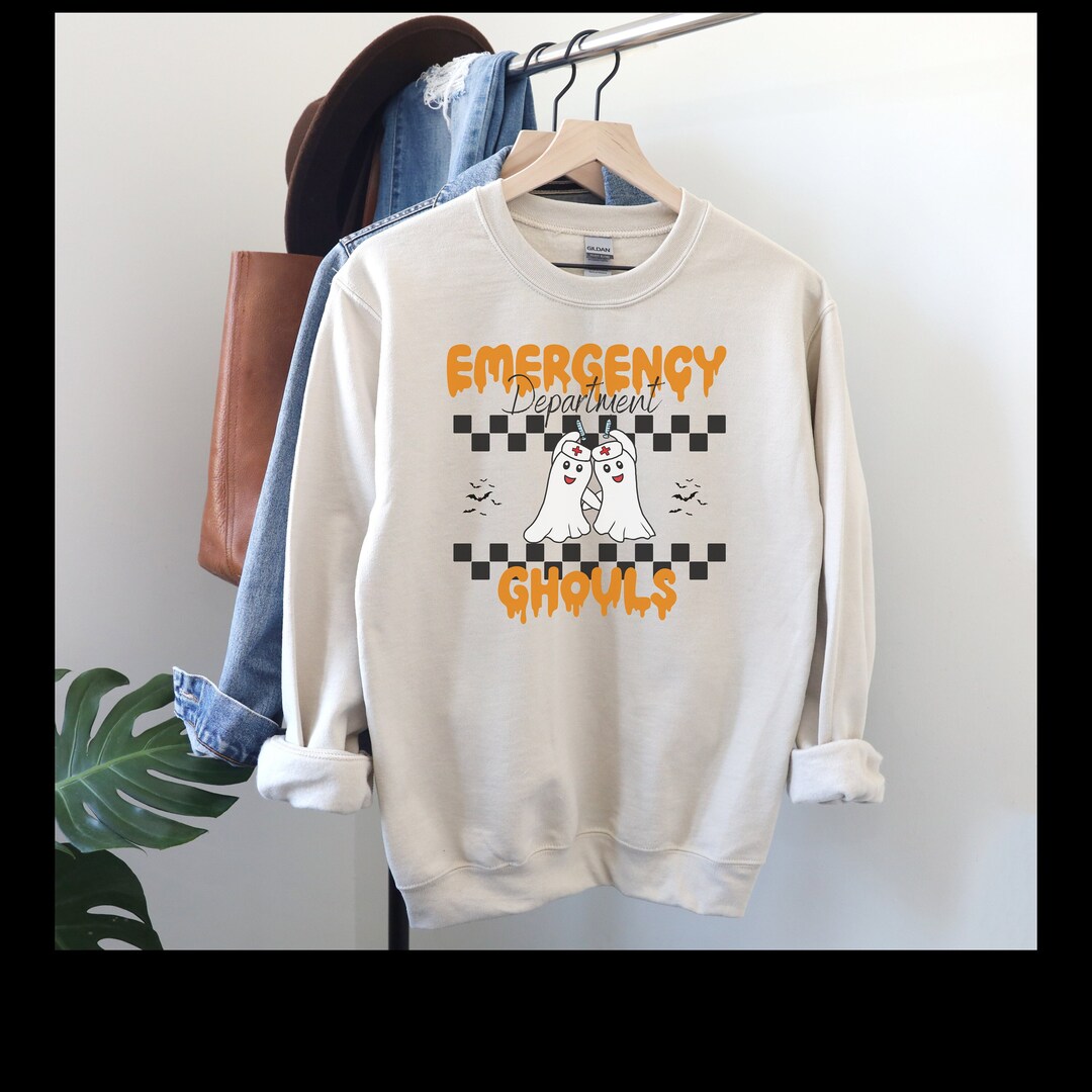 Halloween Emergency Department PNG, Emergency Nurse Png, Retro ...