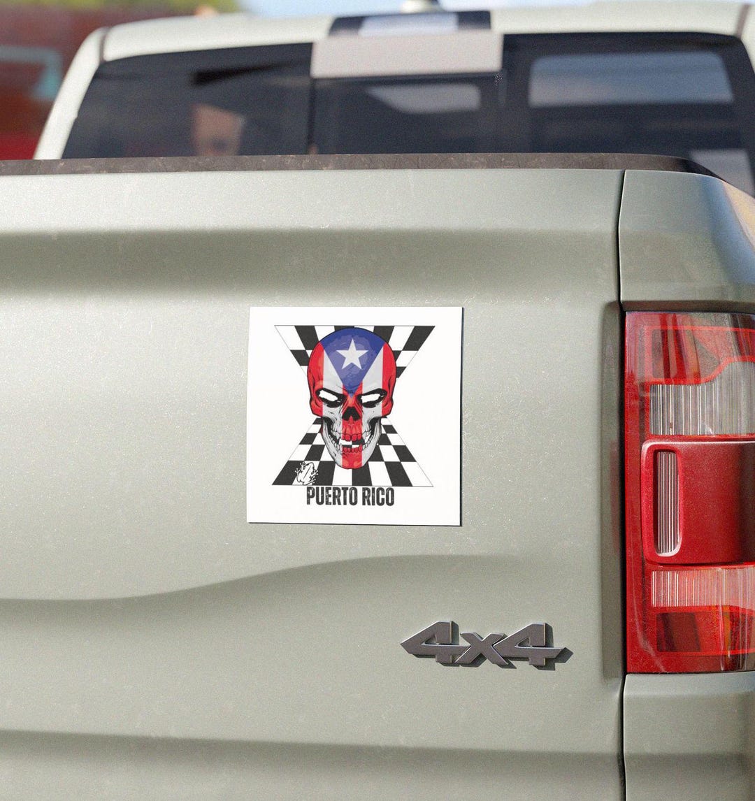 Puerto Rico Flag Car Magnet Boricua Coqui Puerto Rican Gift for Mom Dad ...