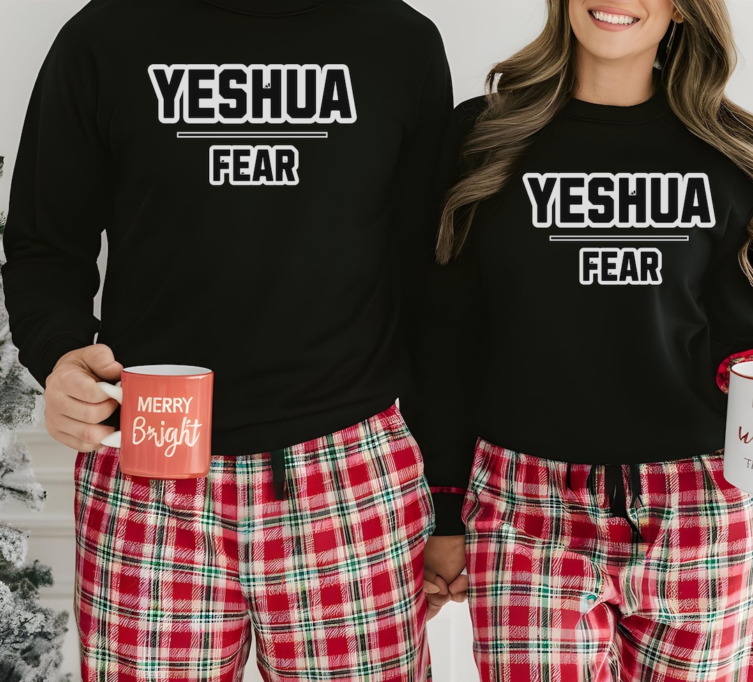 Yeshua Bible Verse Sweater, Faith Merchandise Apparel Streetwear ...