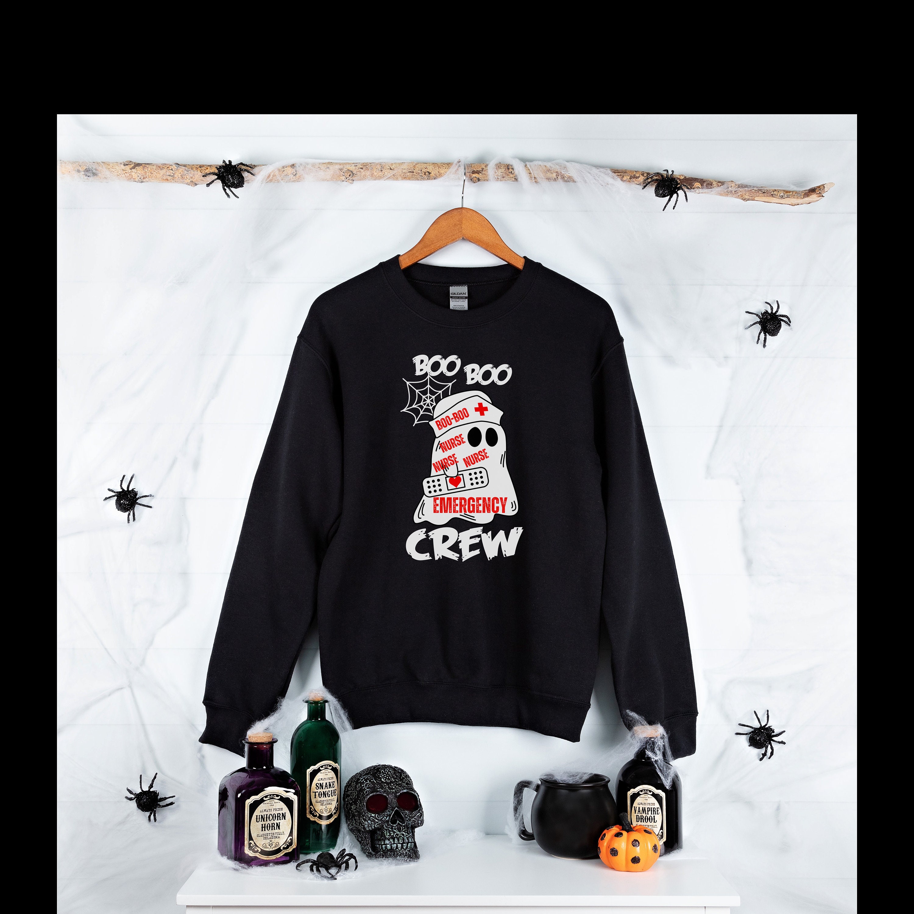 Halloween Emergency Department PNG, Emergency Nurse Png, Retro ...