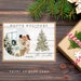 Christmas Card Template, Holiday Card, E-card, Merry Christmas, Happy ...