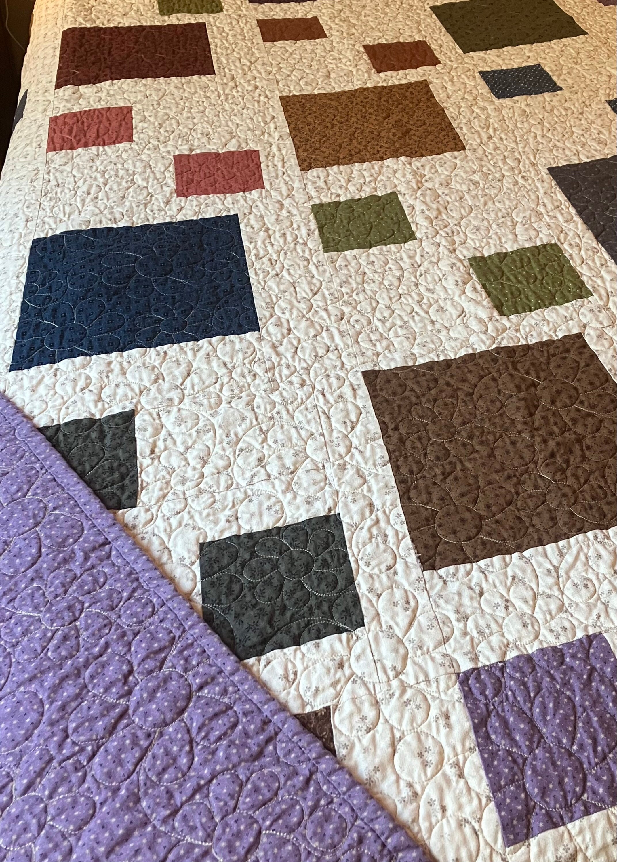 Pebble Path Twin Patchwork Quilt - Etsy