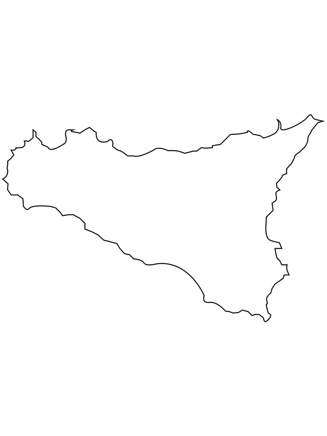 Sicily Vinyl Sticker & Decal - Etsy