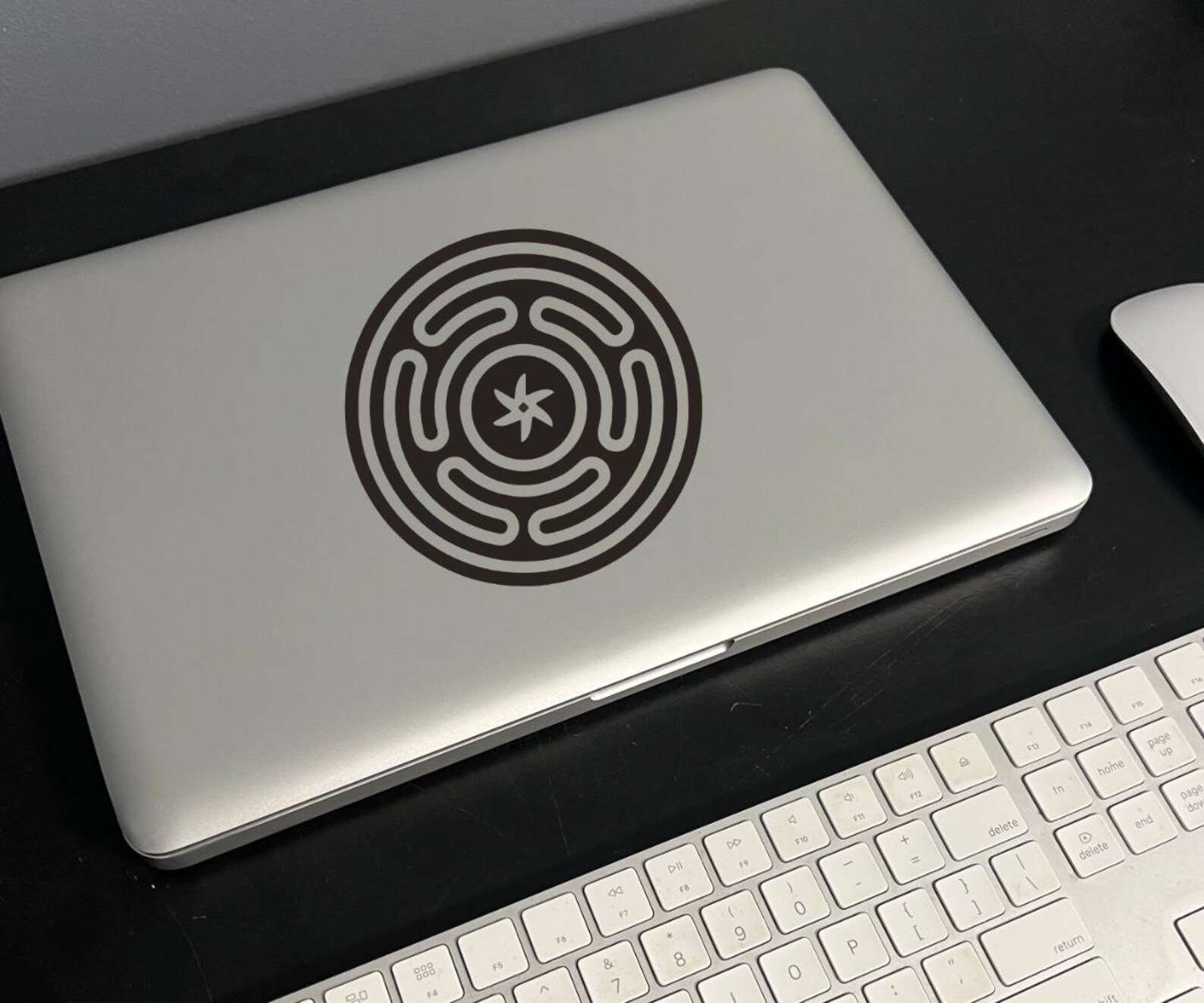 Hecate’s Wheel Vinyl Decal – Goddess Sigil Sticker – Witchcraft, Pagan ...