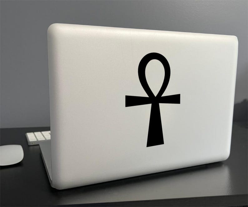 Ankh Cross Vinyl Decal | Egyptian Symbol of Life Sticker | Spiritual ...