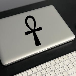 Ankh Cross Vinyl Decal | Egyptian Symbol of Life Sticker | Spiritual ...