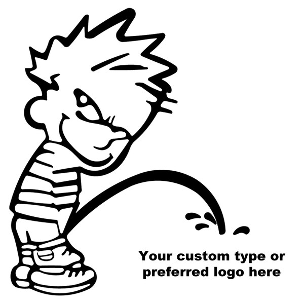 Custom Calvin Pee - Etsy