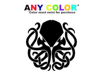 Cthulhu Symbol Vinyl Decal - Etsy