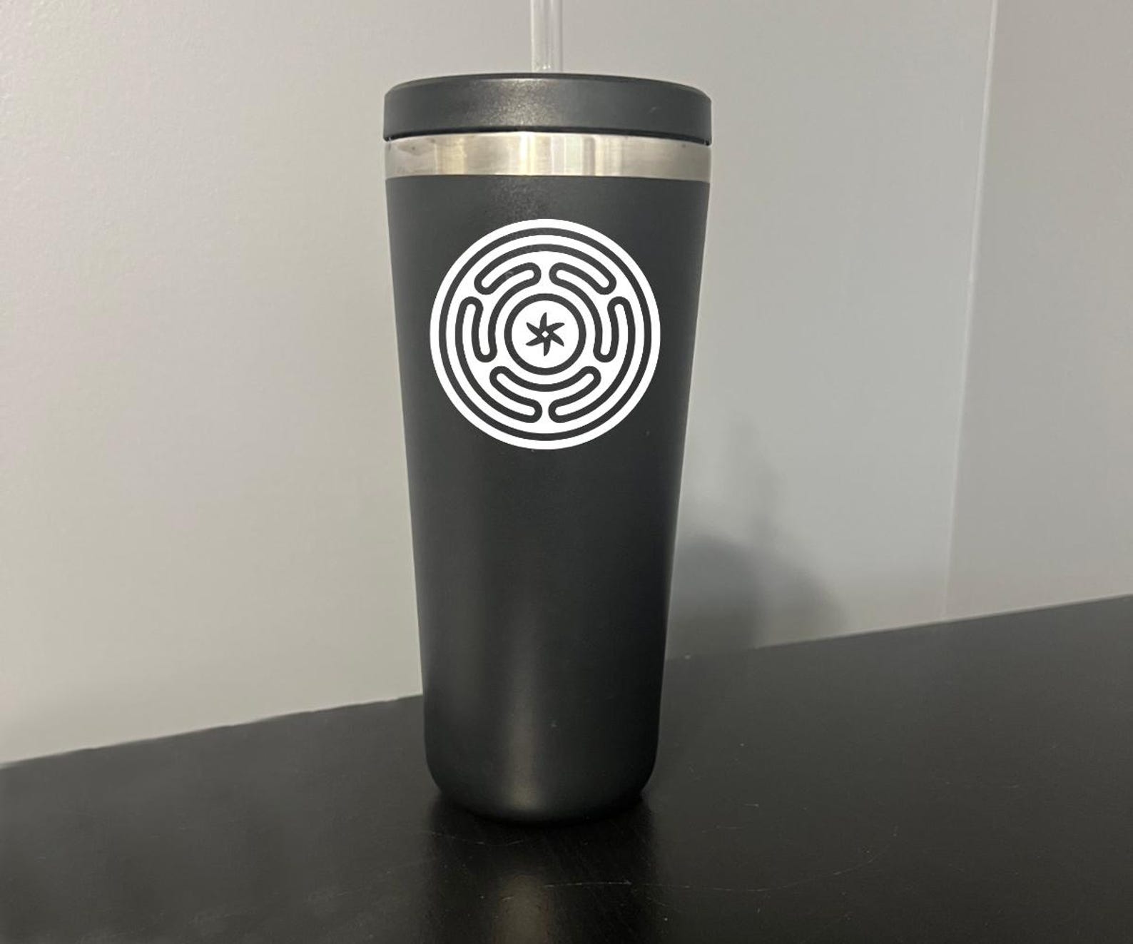 Hecate’s Wheel Vinyl Decal – Goddess Sigil Sticker – Witchcraft, Pagan ...