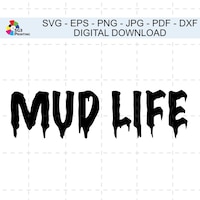 MUD SPLATTER SVG Bundle - Etsy