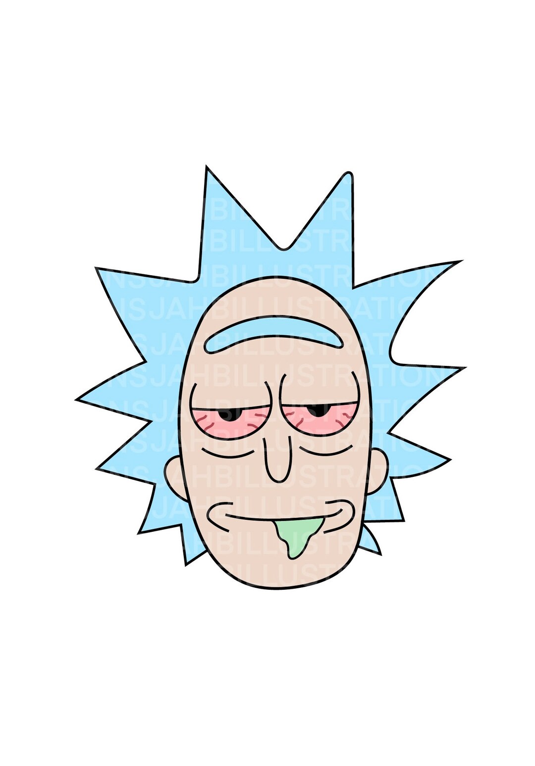 Rick 02 .svg, .png, and .jpeg - Etsy