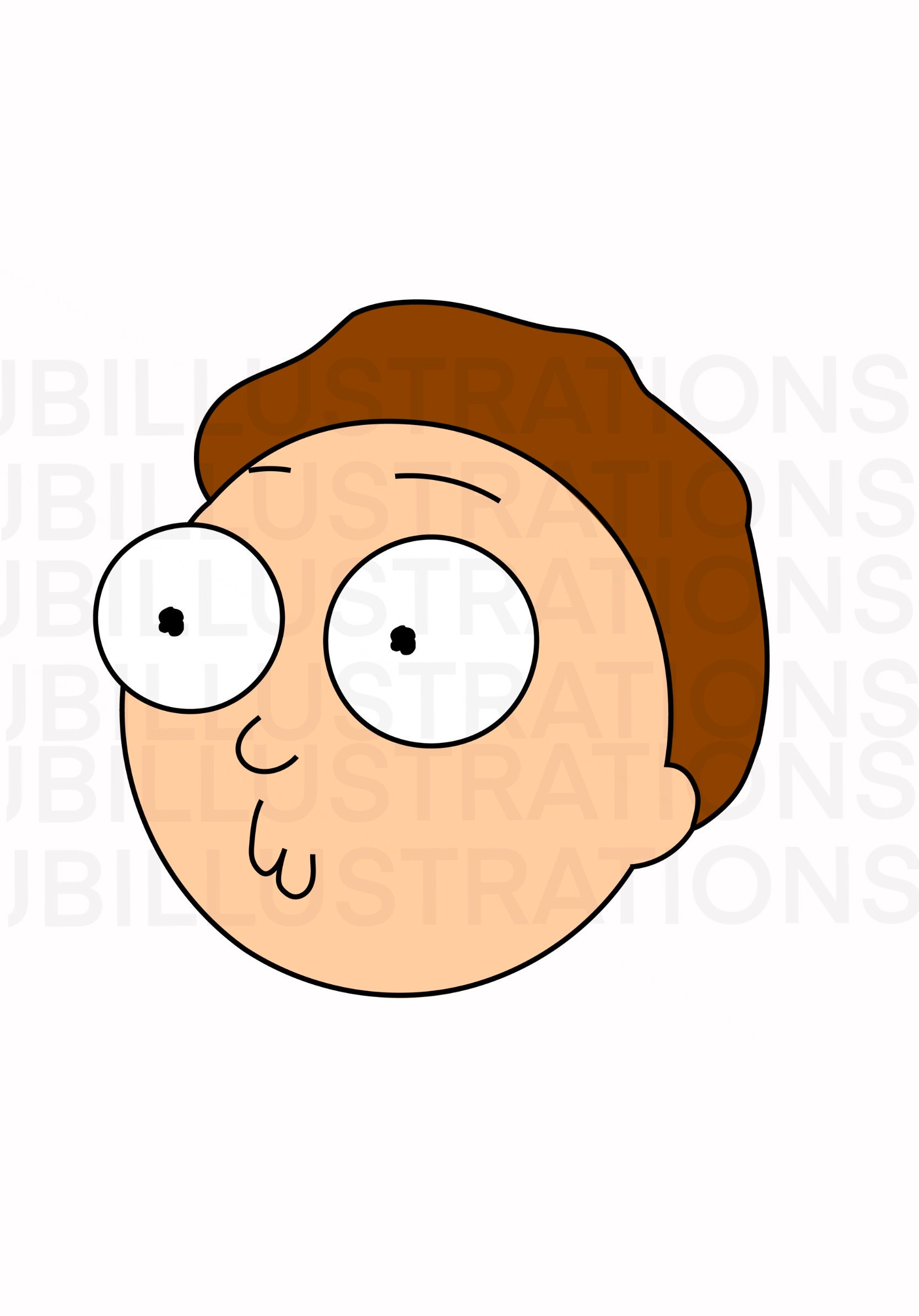 Morty 01 Digital Download (.svg .png and .jpg) - Etsy