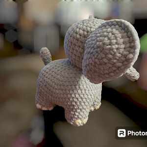 Elepant Plush, Elephant Crochet Plush, Amigurumi Plush, Cute Elepant ...