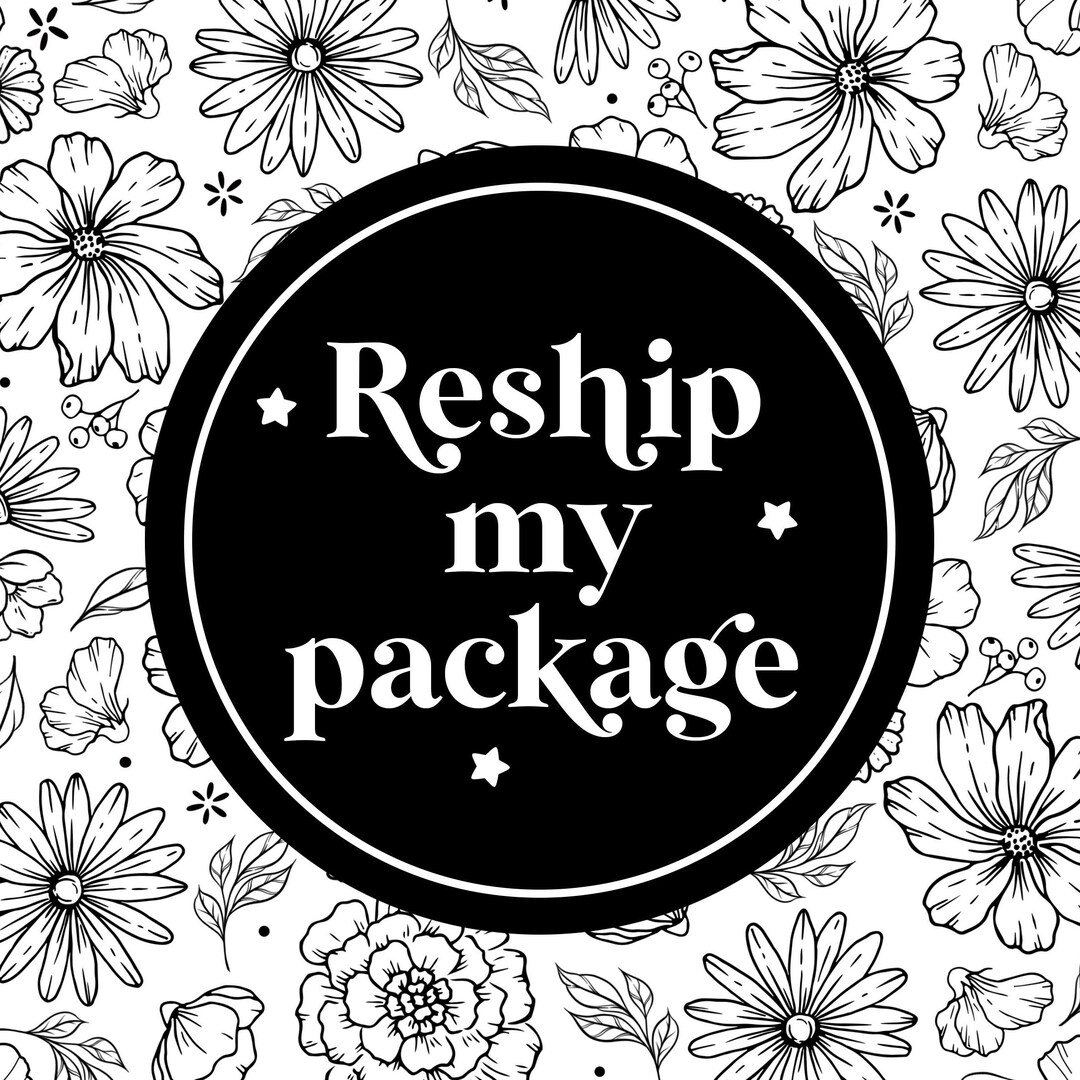 Reship My Original Package - Etsy