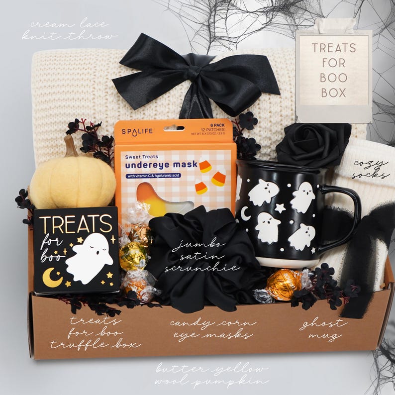 Halloween Boo Box for Her, Halloween Gift Box for Daughter, Fall Gift ...