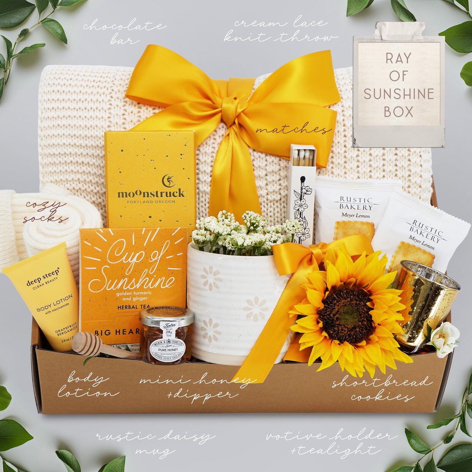 Classy Gift Box for Women, Cozy Gift Box With Blanket, Spa Gift Basket ...