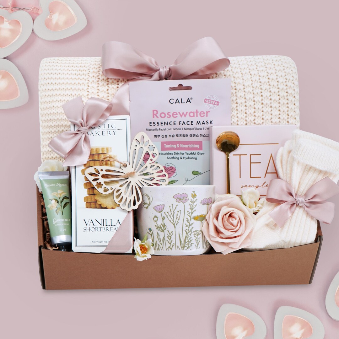 Gifts for Women, Gift Basket for Her, Filled With Love Self Care Gift ...