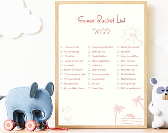 Bucket List Template Canva - Etsy