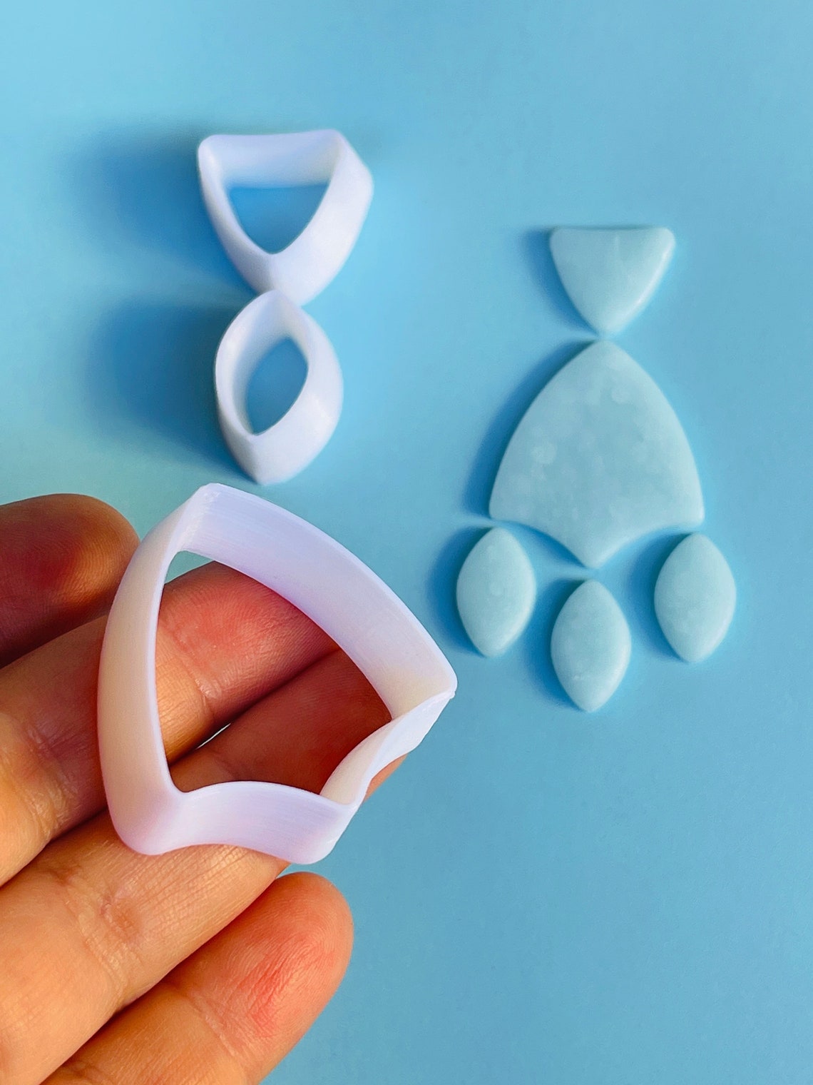 Polymer Clay Cutter. A Set of Cutters of 3 Items. for Making - Etsy