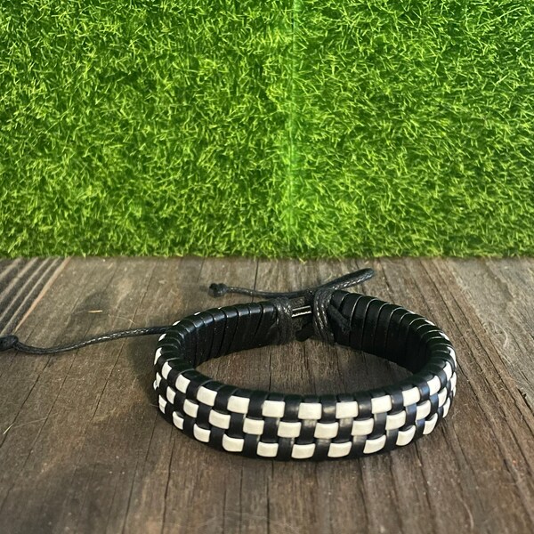Checkered Bracelet - Etsy