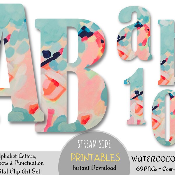 Small Letters - Etsy