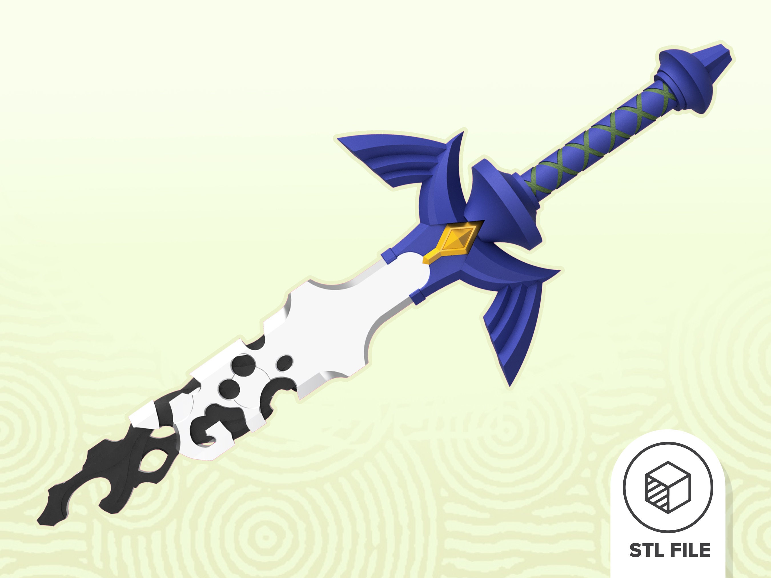 Decayed Master Sword STL File for 3D Printing Legend of Zelda Tears of the Kingdom Inspired - Etsy