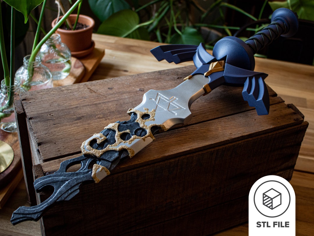 Decayed Master Sword STL File for 3D Printing Legend of - Etsy