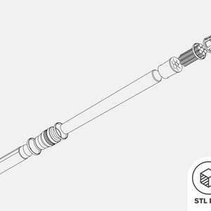 Loki / TVA Time Baton 3D Print STL Files Marvel - Etsy Australia