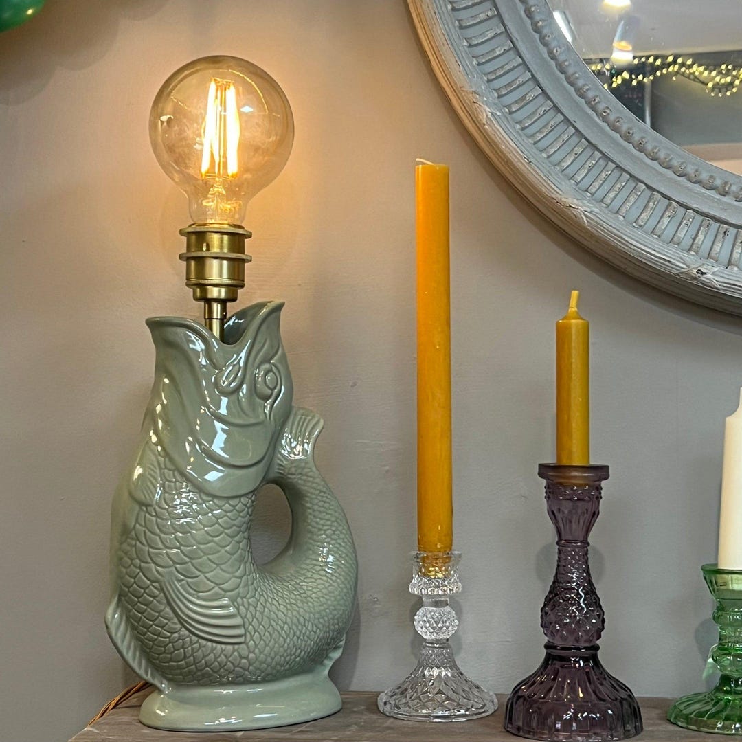 Sage Original Gluggle Jug Lamp - Etsy 日本