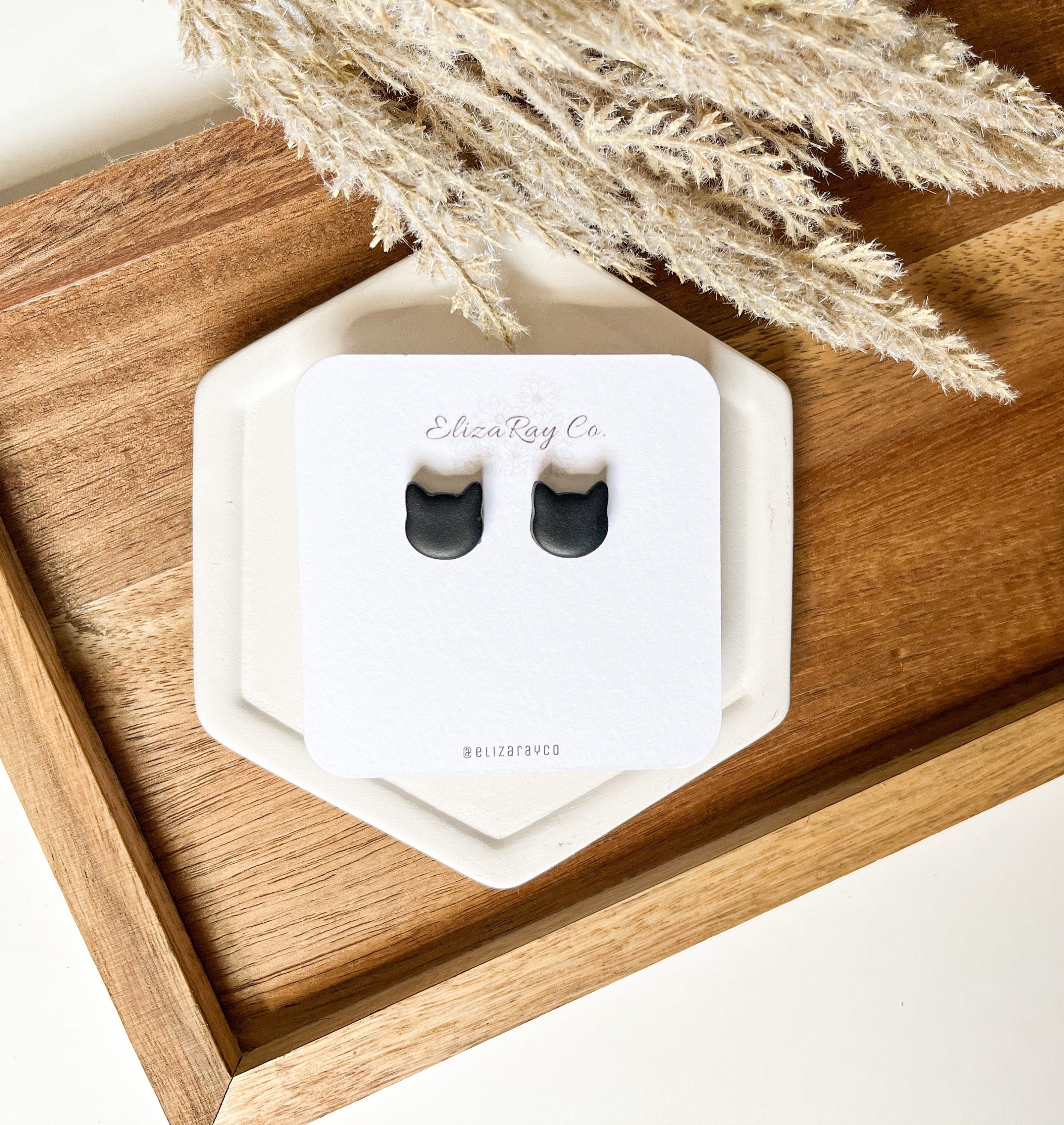 Animal Stud Pack Cat Stud Pack Paw Print Studs Dog Studs Clay Stud ...