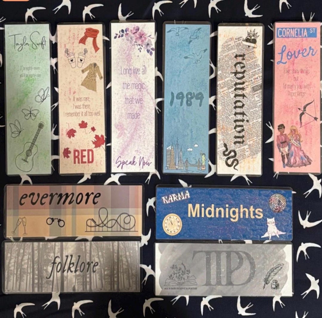 Album Era Inspired Printable Bookmarks | Set of Music Aesthetic ...