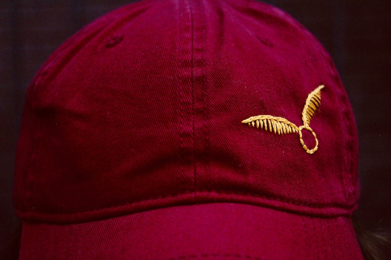 Golden Snitch Hat Hand Embroidered - Etsy