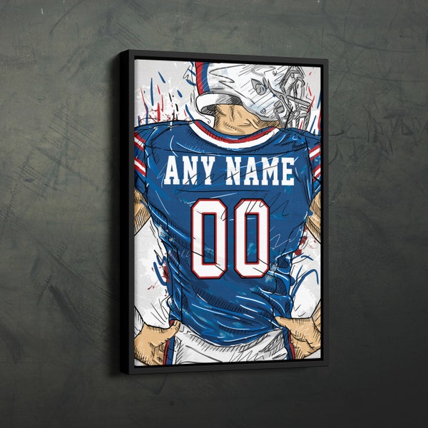 Personalized Buffalo Bills Office Decor - Etsy