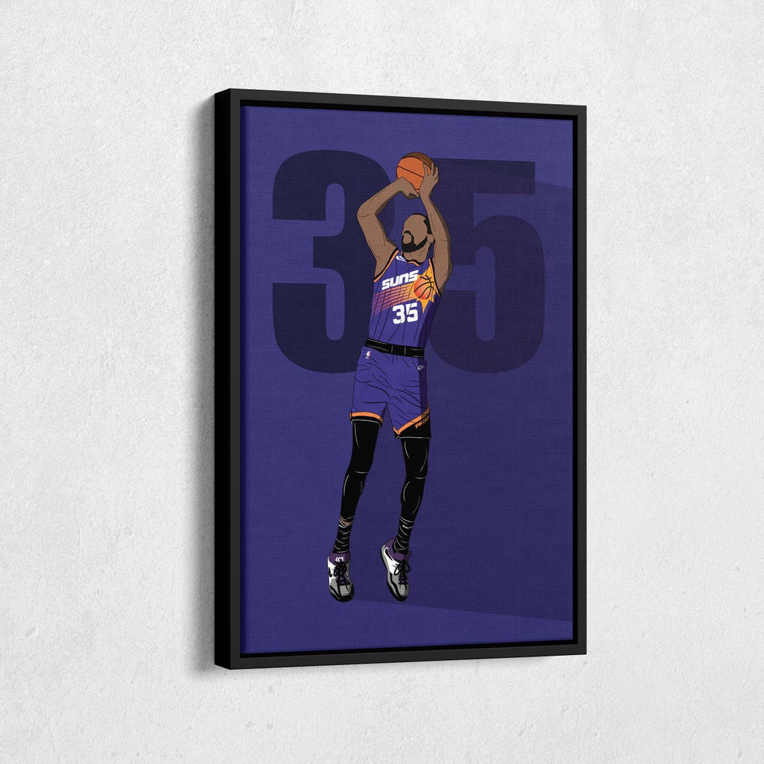 Kevin Durant Canvas Art Phoenix Suns NBA Canvas Wall Art Print Kids ...