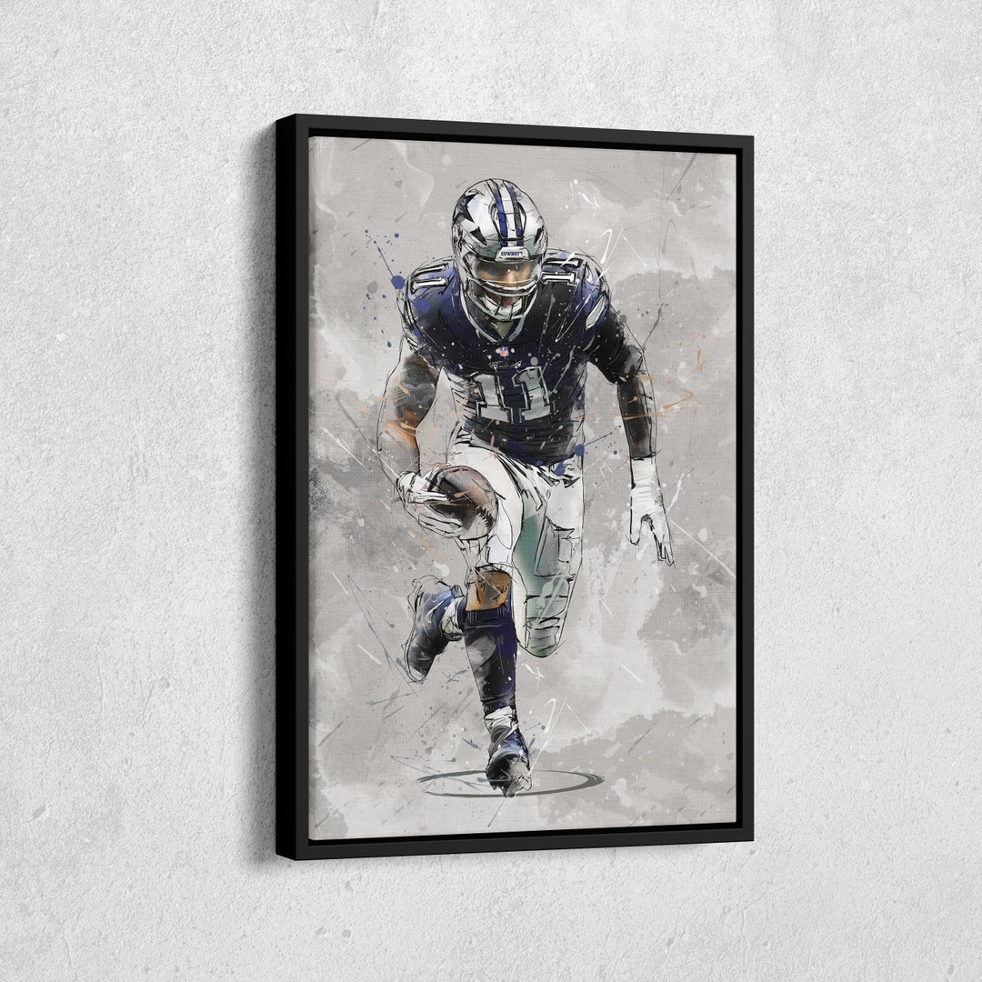 Micah Parsons Poster Dallas Cowboys Football Canvas Wall Art Home Decor ...