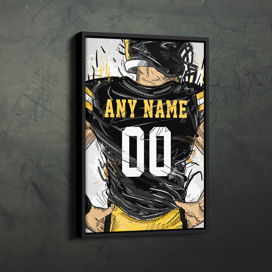 Pittsburgh Steelers Jersey Personalized Jersey NFL Custom Name and ...