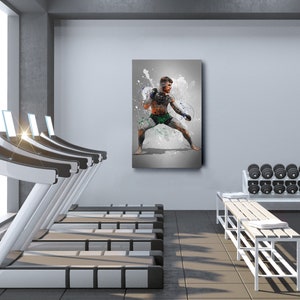 Conor Mcgregor Poster Mixed Martial Arts UFC Framed Wall Art Home Decor ...