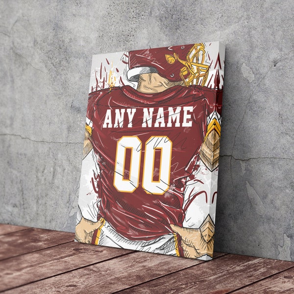 Washington Commanders Wall Decor - Etsy