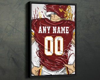 Washington Commanders Wall Mural - Etsy