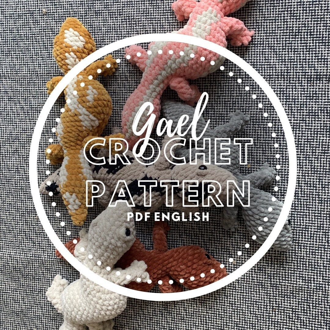 Gael the Gecko Crochet Pattern - Etsy