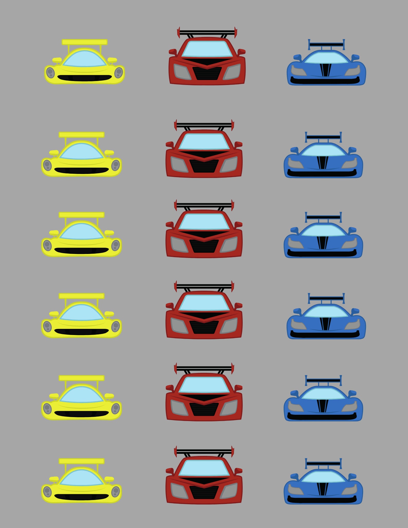 Token Board, Race Car Token Board, ABA, Applied Behavior Analysis ...