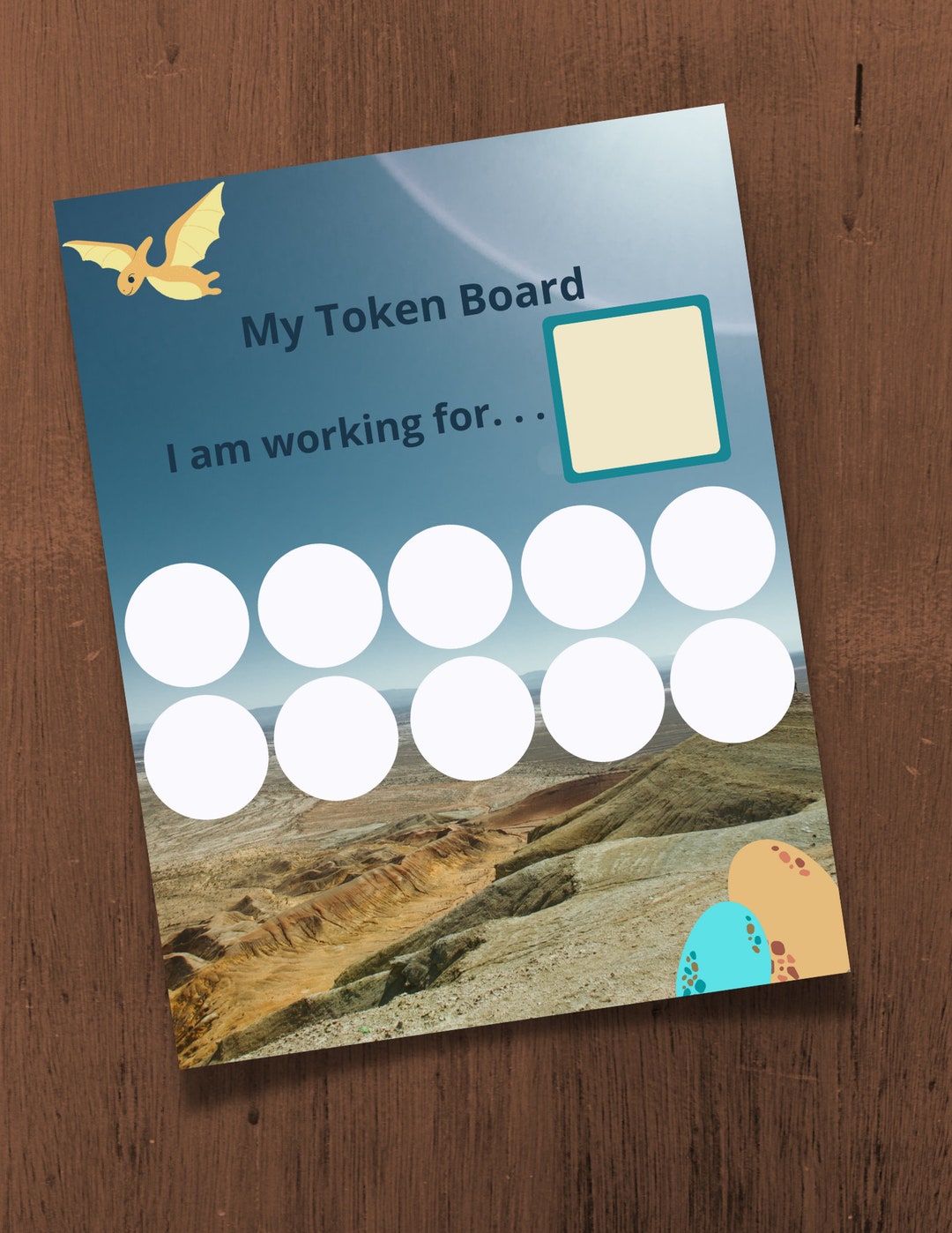 Token Board, Dinosaur Token Board, ABA, Applied Behavior Analysis ...