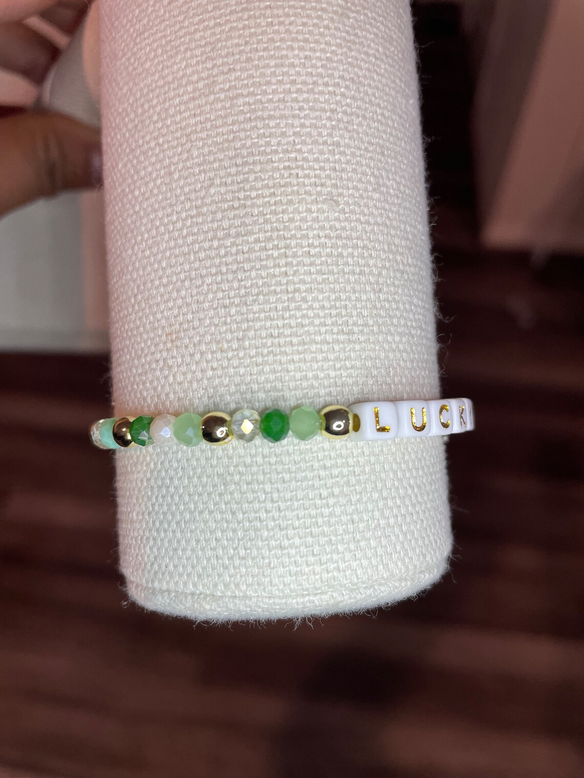 St Patricks Day Bracelet, Lucky Bracelet, Green Bracelet - Etsy