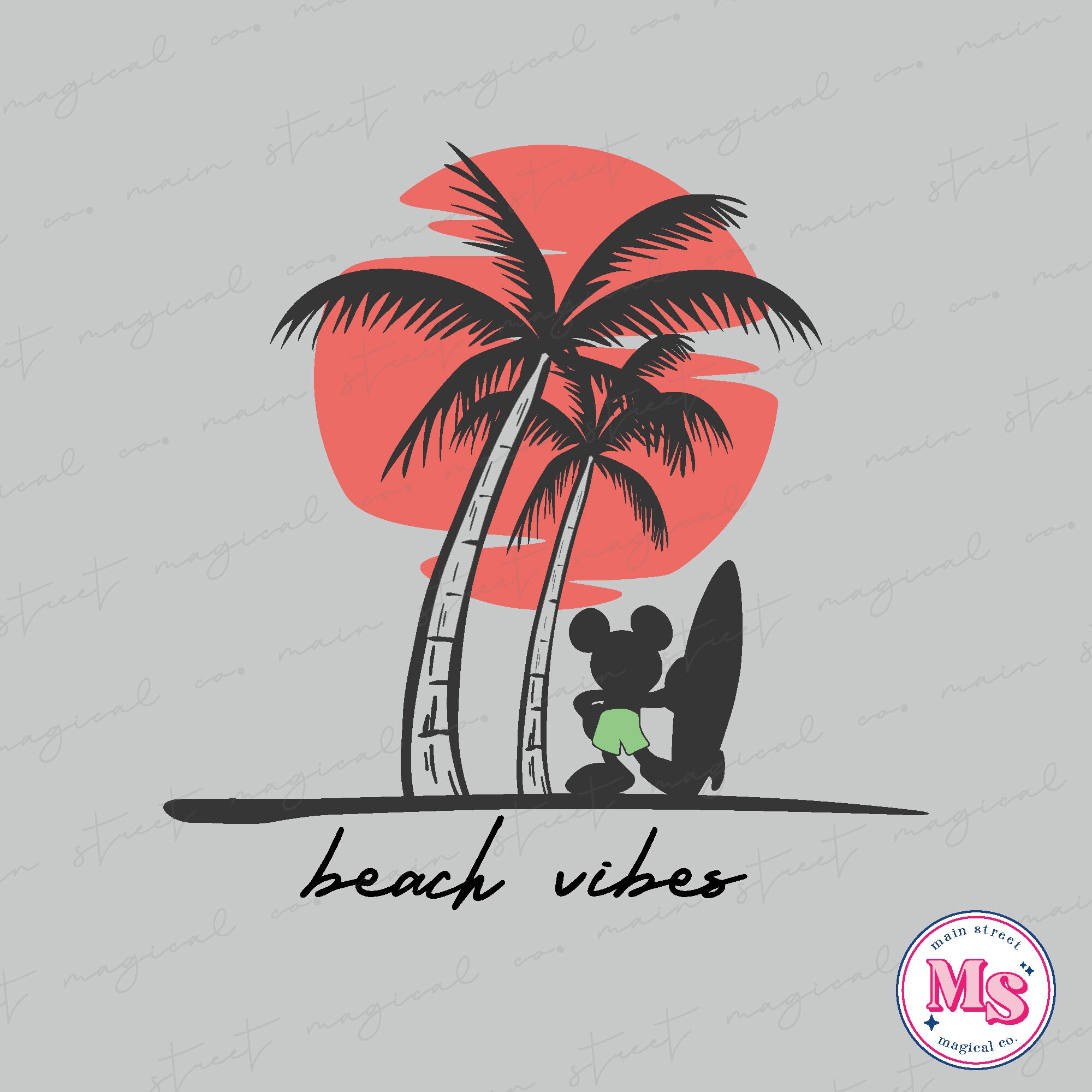 Mickey Beach Vibes Png DCL Cruise Castaway Cay WDW Shirt - Etsy