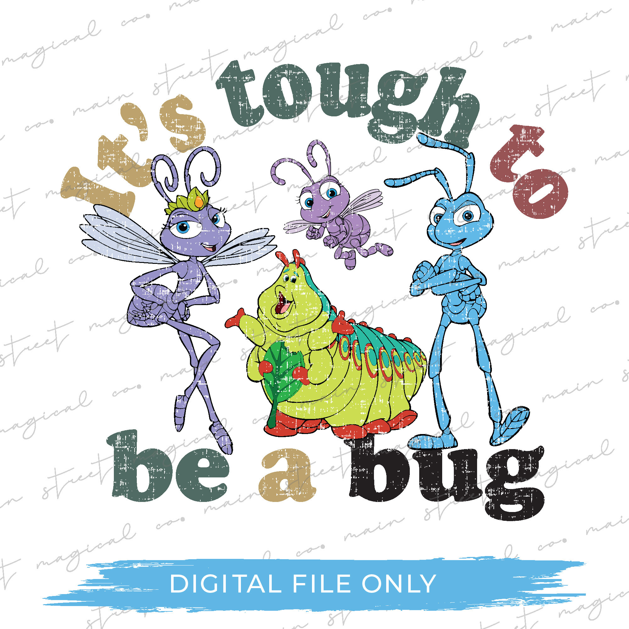 A Bugs Life Png Its Tough to Be a Bug Family Trip Shirt - Etsy