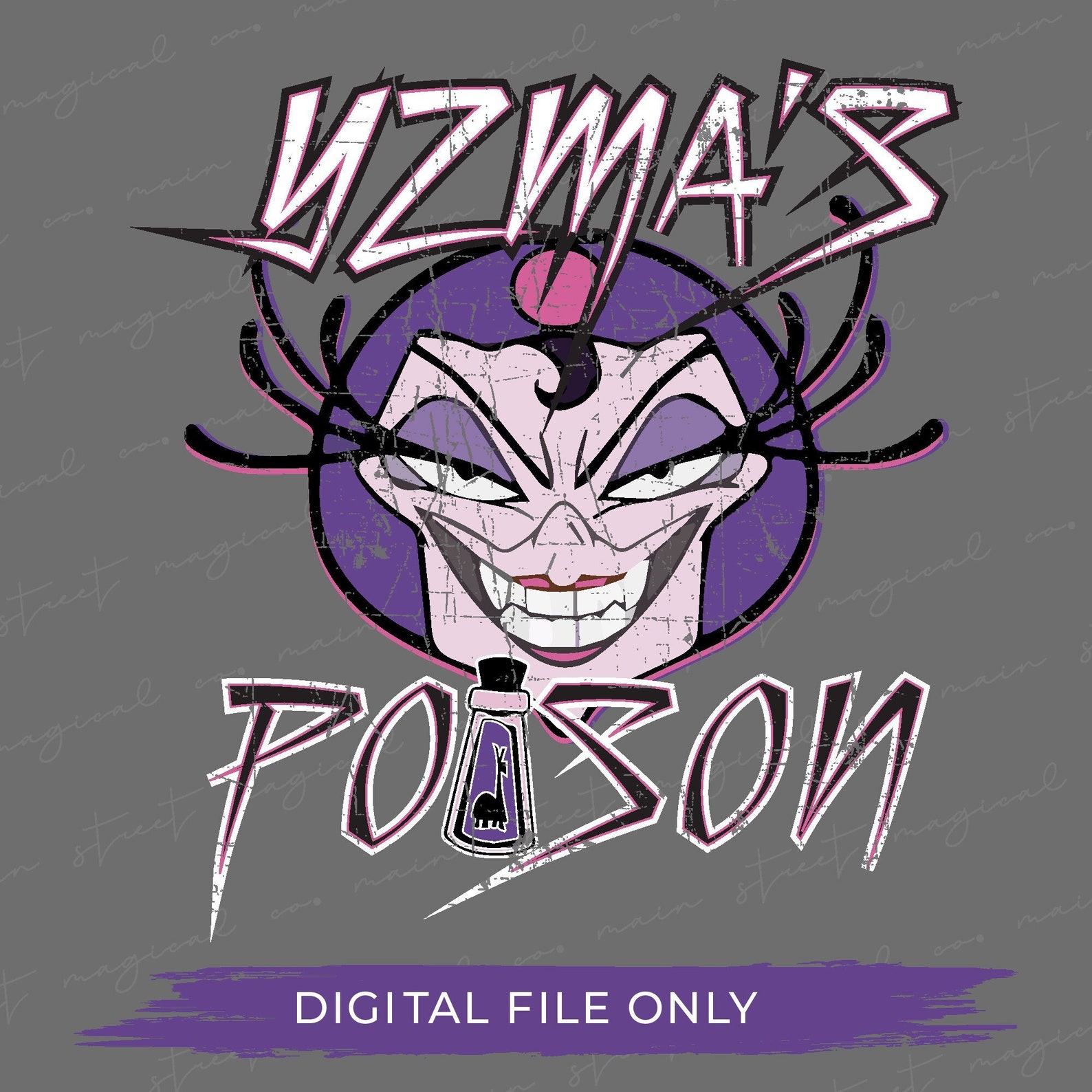 Yzma's Poison Png Emperors New Groove WDW Shirt - Etsy