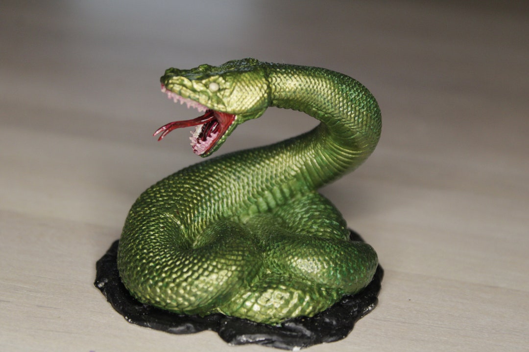 Hand Painted Giant Snake Dungeons and Dragons Miniature Dnd - Etsy